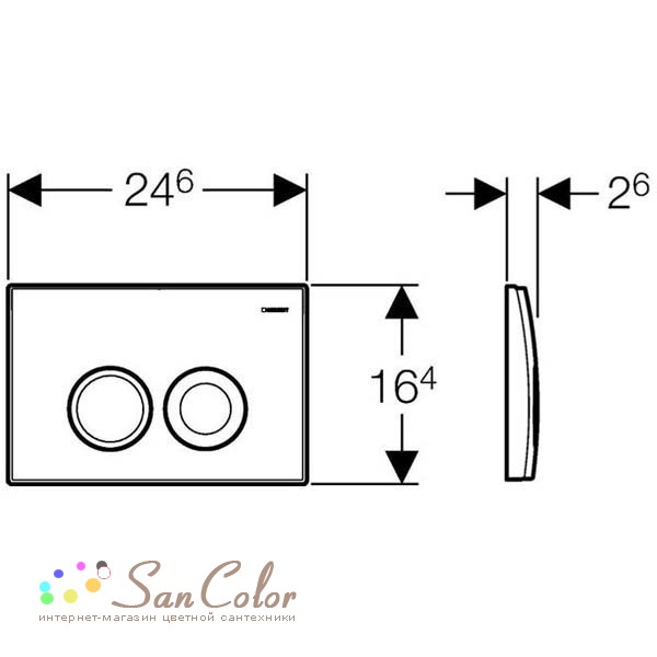Инсталляция Geberit Duofix 458.162.21.1 + унитаз SSWW CT2038 (CT4455 ...