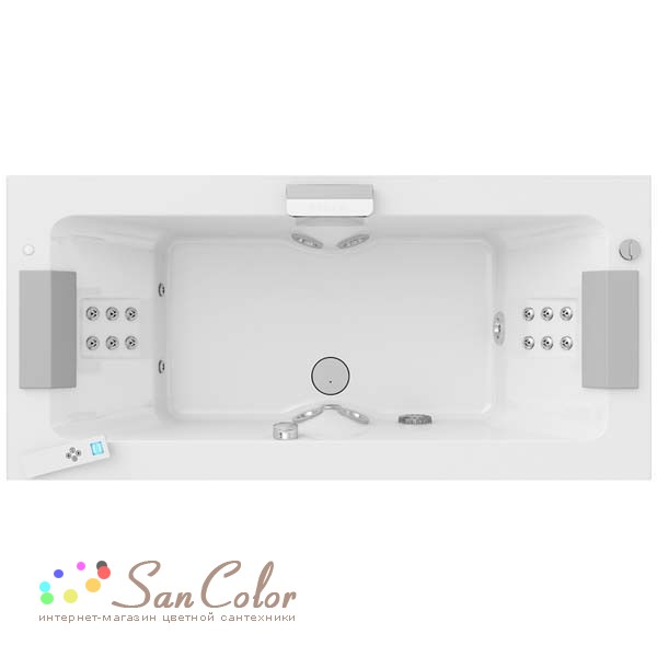 Ванна акриловая Jacuzzi Sharp Double 190 DX (артикул SC-117875) — цена ...