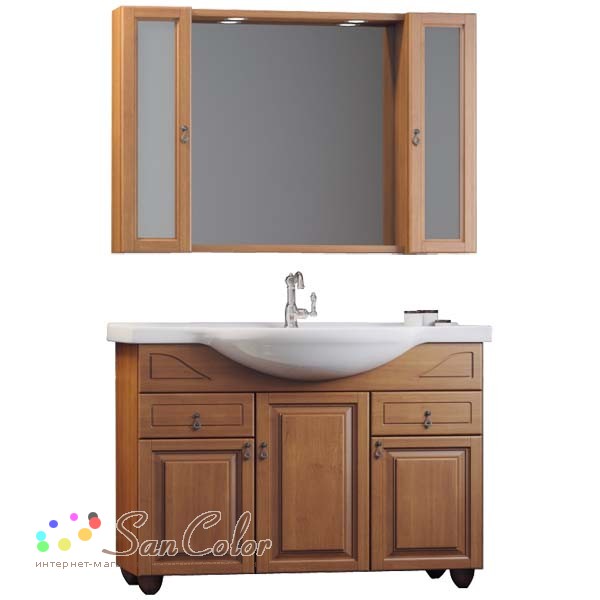 Комплект мебели Opadiris Гредос 105 орех (артикул SC-119807) — цена, купить сантехнику в ...