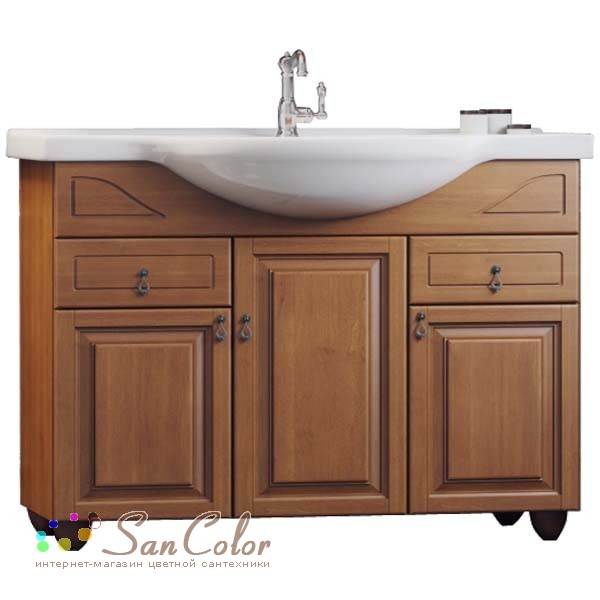 Комплект мебели Opadiris Гредос 105 орех (артикул SC-119807) — цена, купить сантехнику в ...