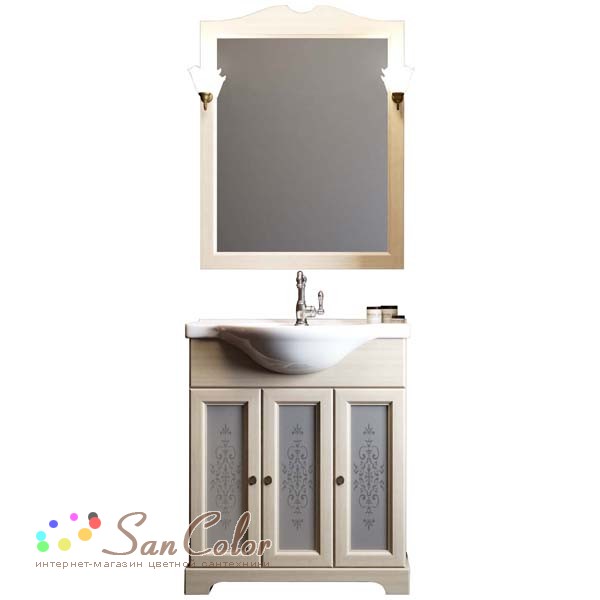 Комплект мебели Opadiris Кама 75 слоновая кость (артикул SC-120615) — цена, купить сантехнику в ...