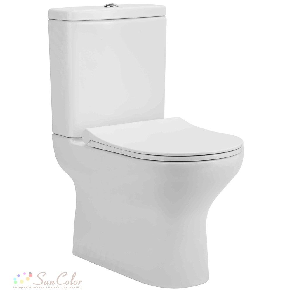 Унитаз beWash Anlagen 77403501 с функцией биде белый глянец (артикул SC ...