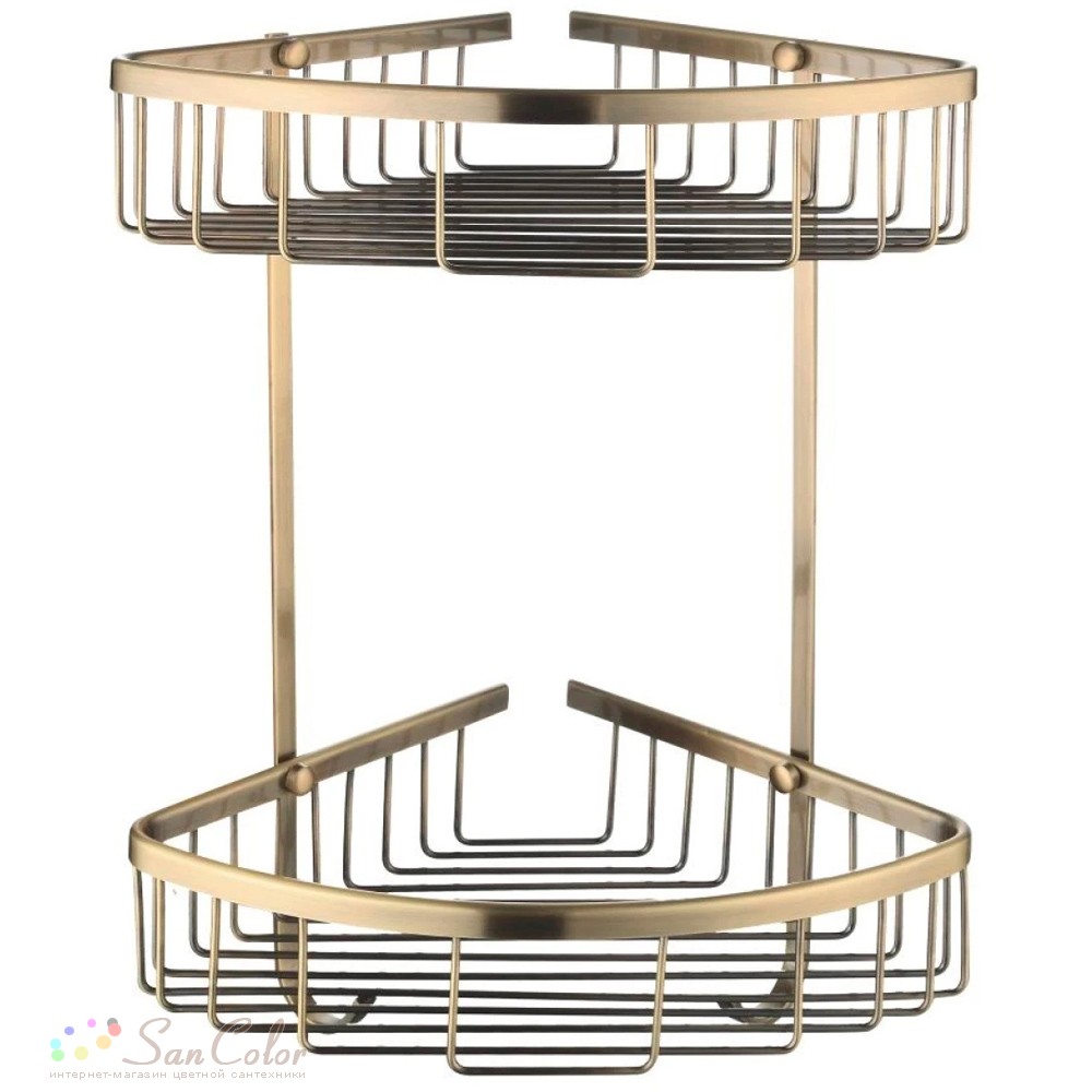 Полка-решетка двойная угловая Rose RW12Q (артикул SC-162610) — цена ...