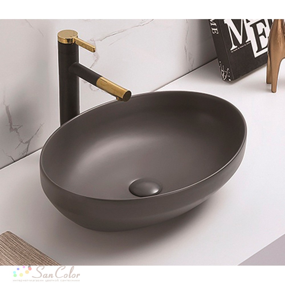 Раковина накладная CeramaLux 78590MDH (артикул SC-163928) — цена, купить сантехнику в интернет ...