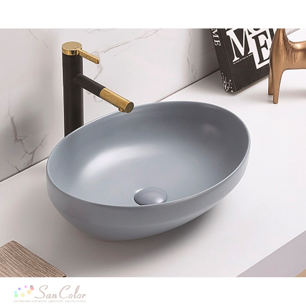 Раковина накладная CeramaLux 78590MH (артикул SC-163929) — цена, купить сантехнику в интернет ...