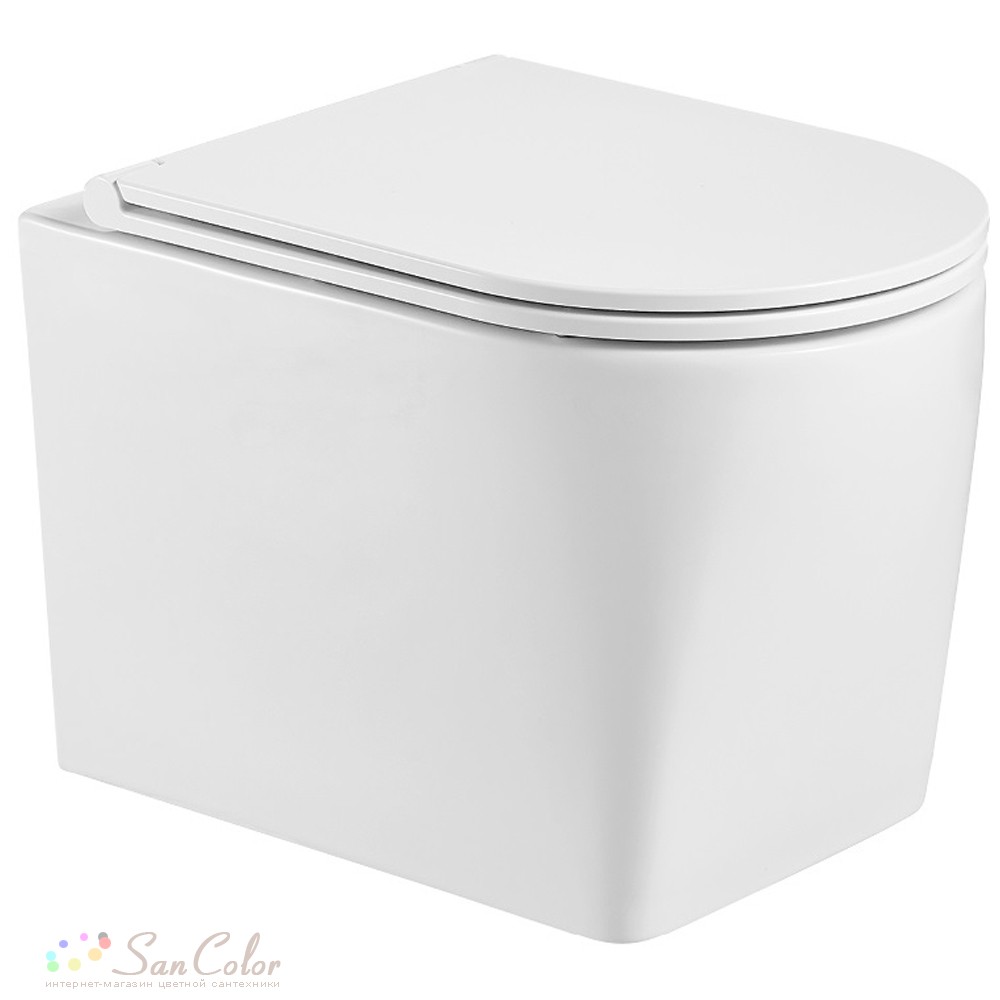 Унитаз подвесной WeltWasser Nesenbach 004 GL-WT безободковый (артикул ...