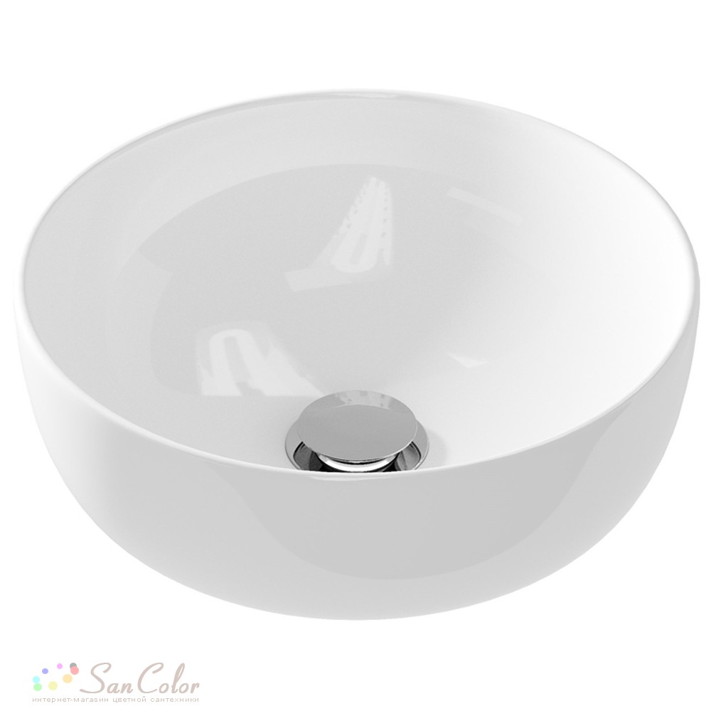 Раковина накладная Cersanit Moduo 40 Ring A63569 (артикул SC-166408) — цена, купить сантехнику в ...