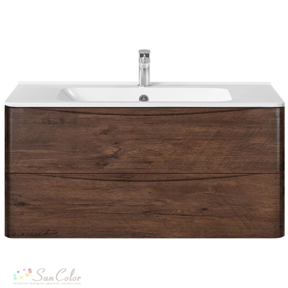 Тумба с раковиной Vincea Paola 1000 R.Wood (артикул SC-168959) — цена ...