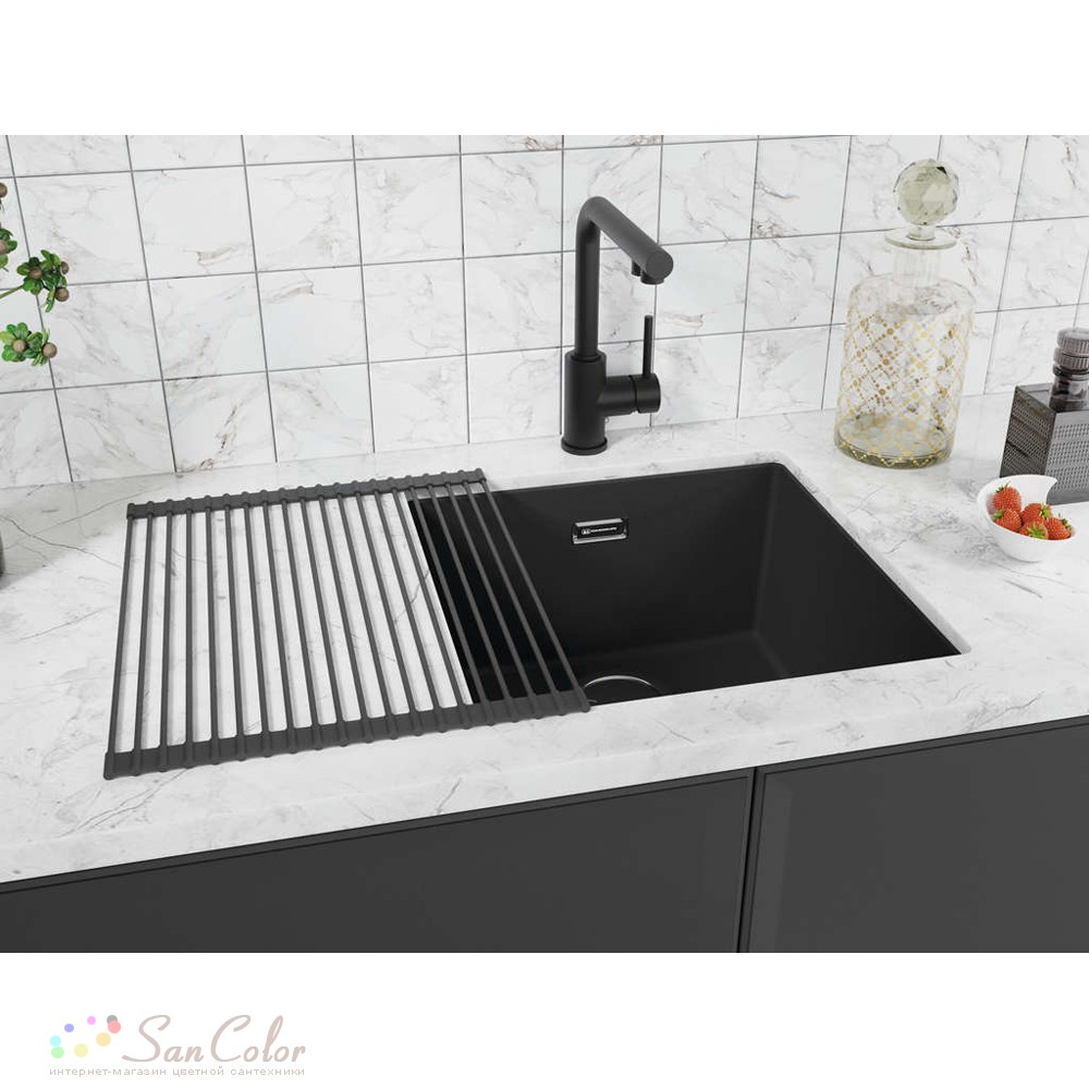 Смеситель для кухни Omoikiri Nakagawa-2-PLUS BL (артикул SC-172752 ...