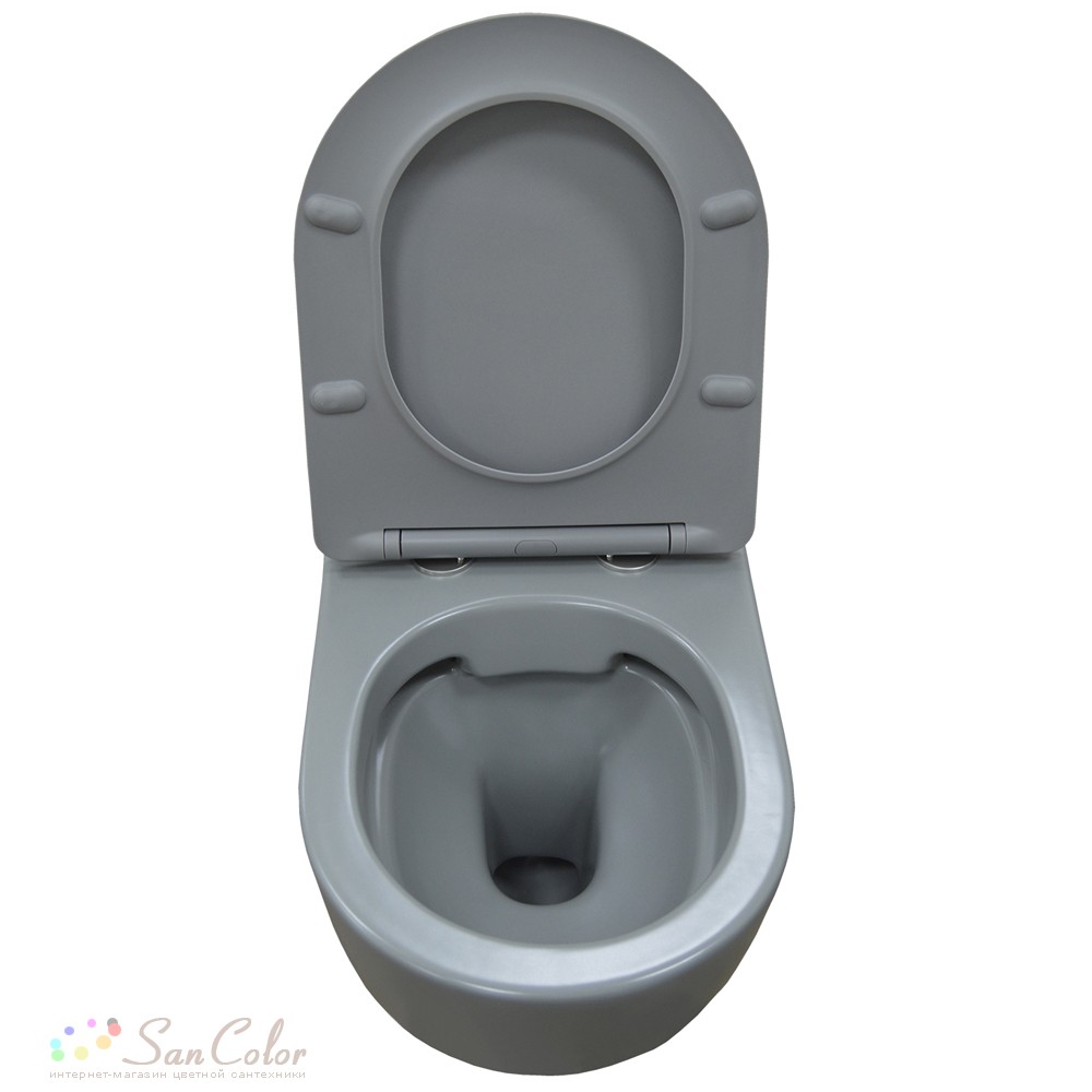 Унитаз Azario Grado AZ0046SPMDG безободковый (артикул SC-175902) — цена ...
