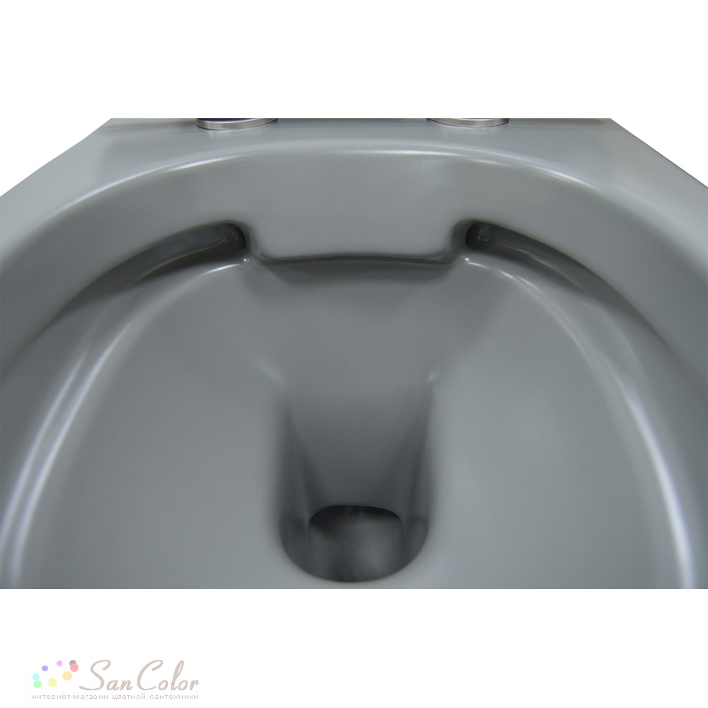 Унитаз Azario Grado AZ0046SPMDG безободковый (артикул SC-175902) — цена ...