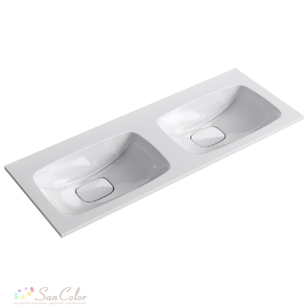 Тумба с раковиной Aqwella Accent 120 белый (артикул SC-184435) — цена ...