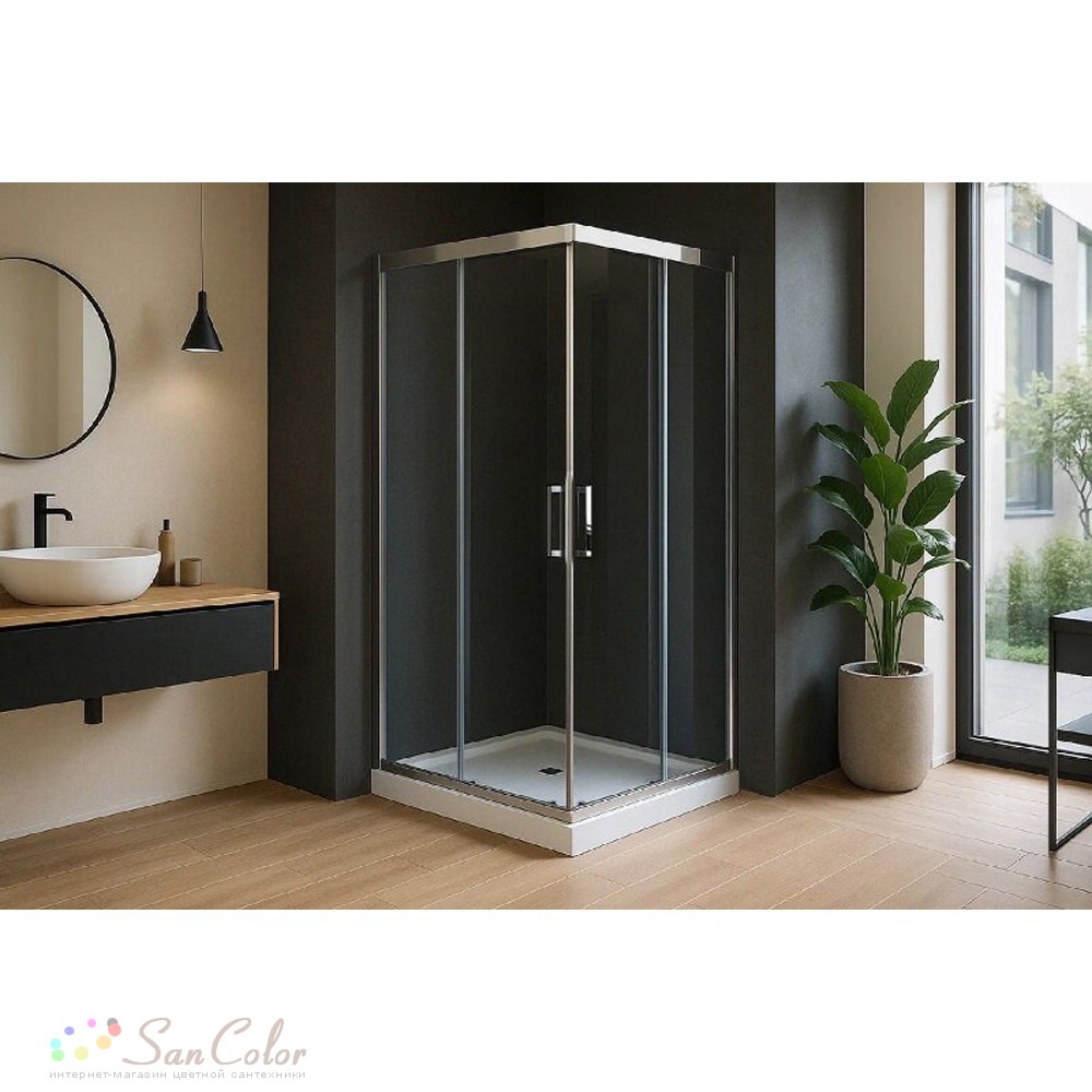 Душевое ограждение Royal Bath RB8085HPD-T-CH (артикул SC-194014) — цена ...