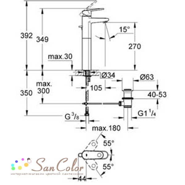 Смеситель Grohe Europlus 2 32618002 (артикул SC-108325) — цена, купить ...